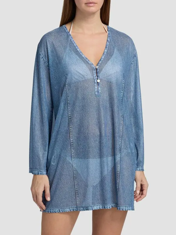 Rag & Bone Rb Miramar Mesh Cover-up Dress