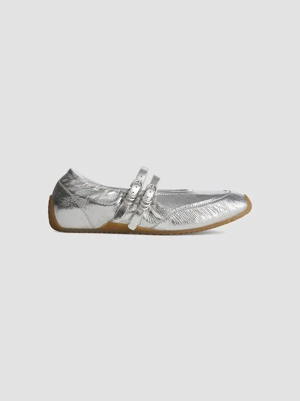 Rag & Bone Emilee Leather Mary Jane Flats
