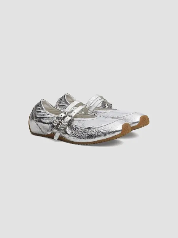 Rag & Bone Emilee Leather Mary Jane Flats