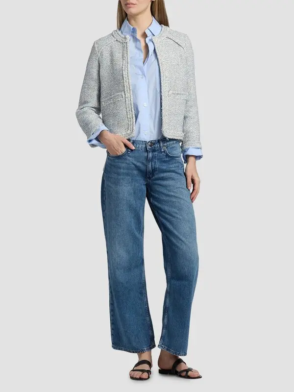 Rag & Bone Cam Ankle Straight-leg Jeans