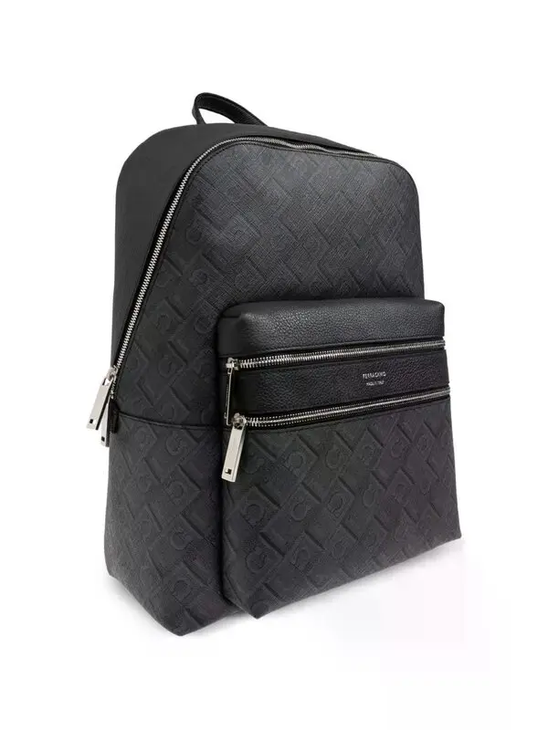 FERRAGAMO Monogram-print Backpack
