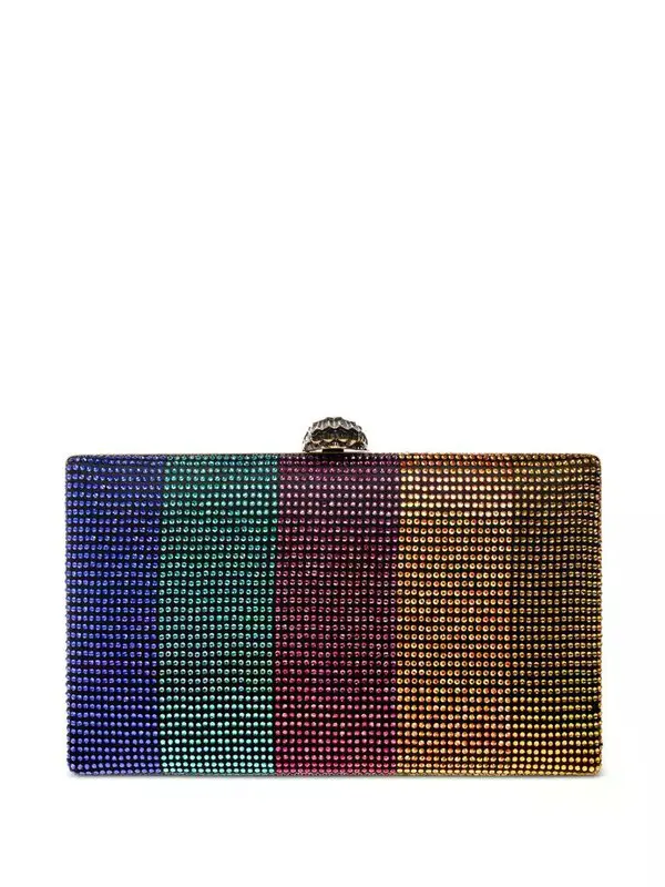 Kurt Geiger Kensington Crystal Clutch Bag - Blue