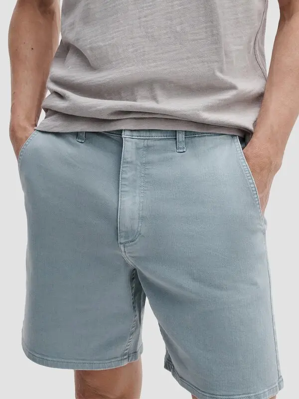 Rag & Bone Classic Aero Stretch Shorts - Mist