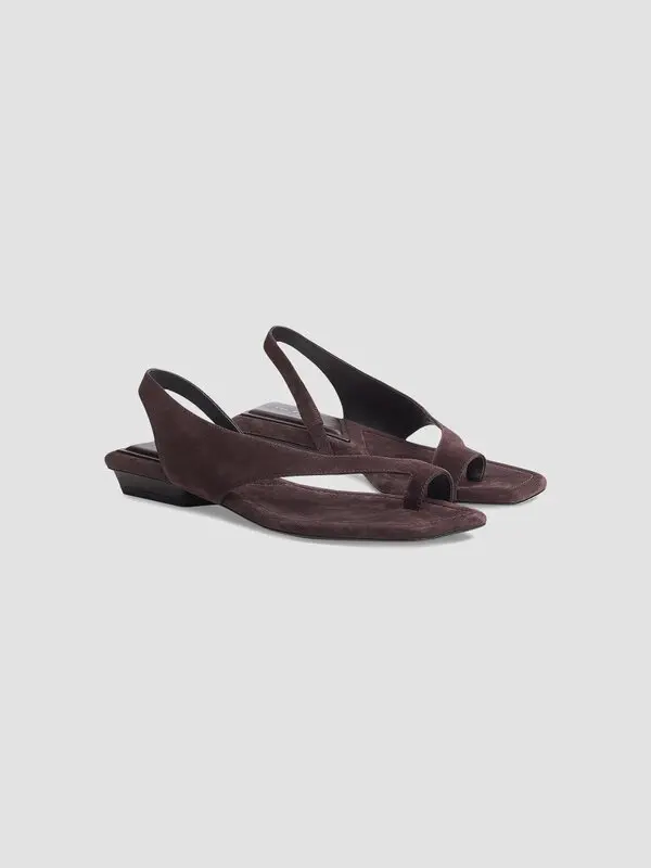Rag & Bone Liv Suede Flat Sandals