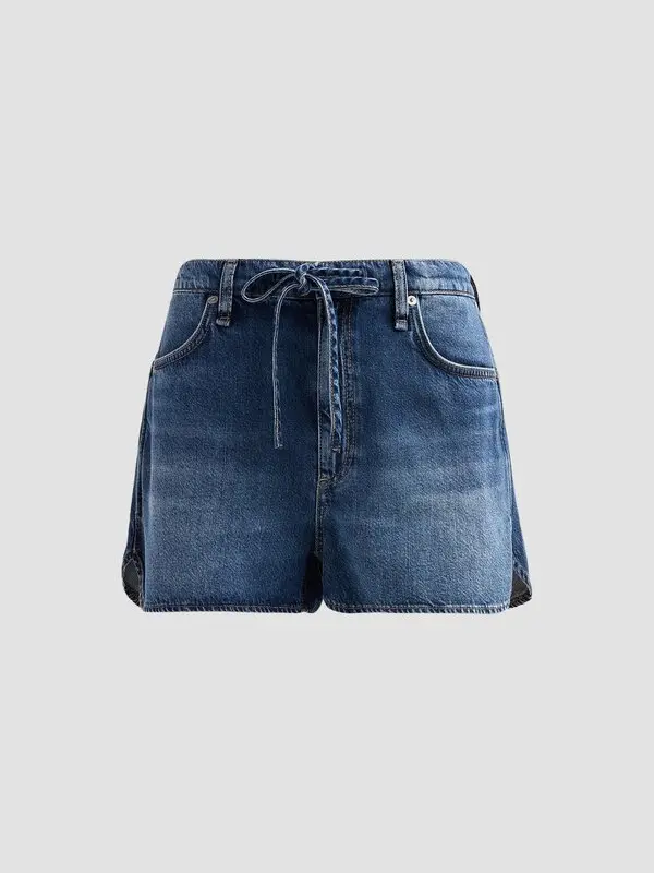 Rag & Bone Nolan Drawstring Denim Shorts