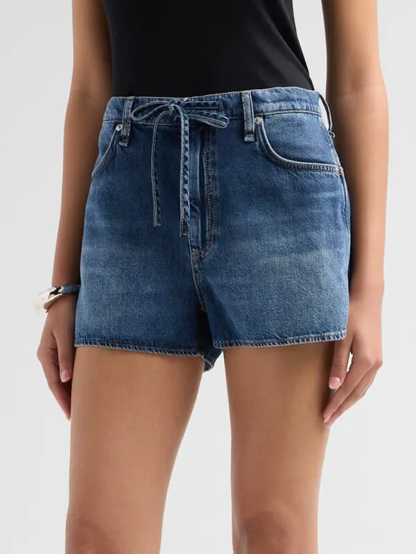 Rag & Bone Nolan Drawstring Denim Shorts
