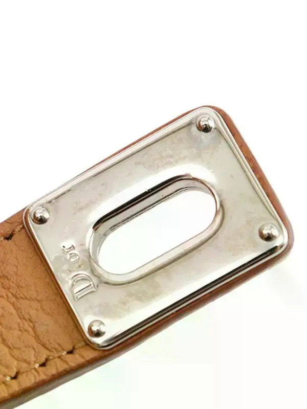 Dior 2000-2026 Medium Calfskin Open Bar Satchel