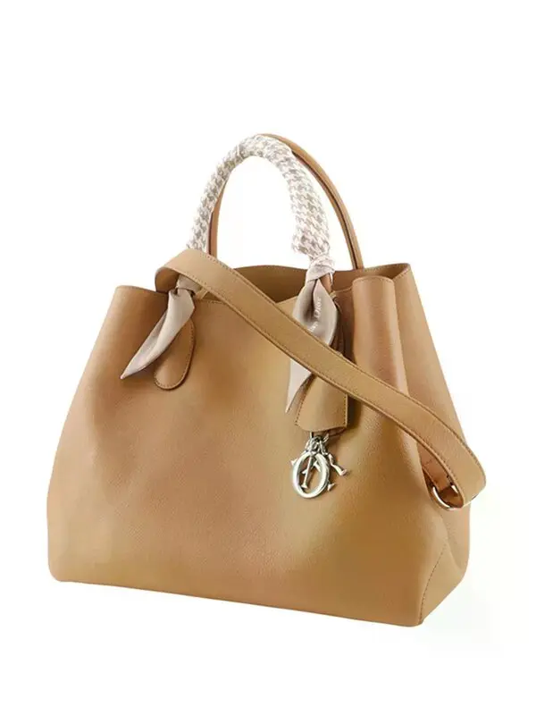 Dior 2000-2026 Medium Calfskin Open Bar Satchel
