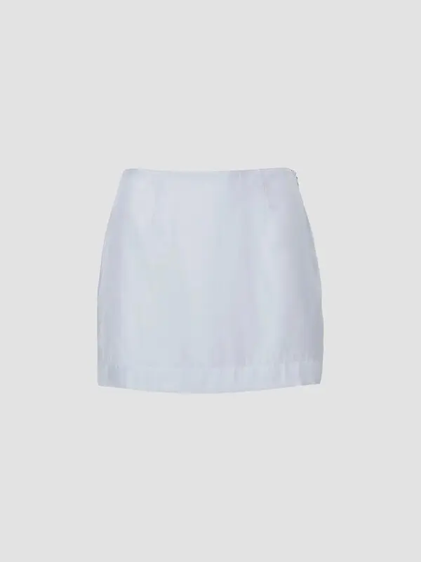 Rag & Bone Piper Organza A-line Miniskirt - Grey