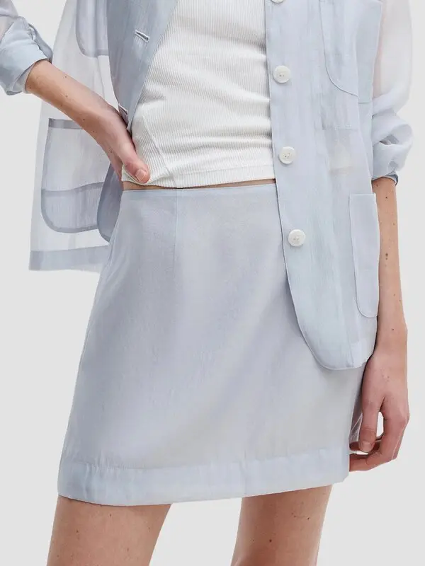 Rag & Bone Piper Organza A-line Miniskirt