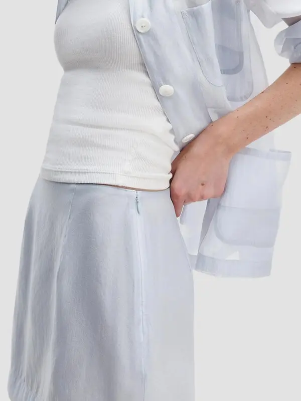 Rag & Bone Piper Organza A-line Miniskirt