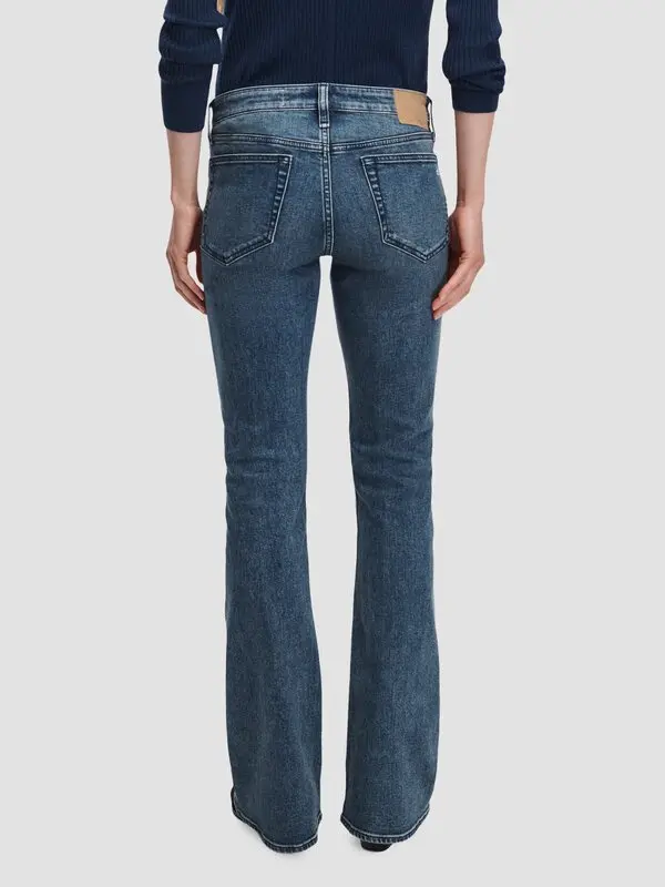 Rag & Bone Kinsley Low-rise Bootcut Jeans - Sadie