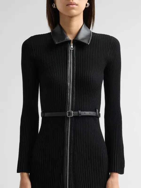 Simkhai Ismelle Pleated Midi Dress