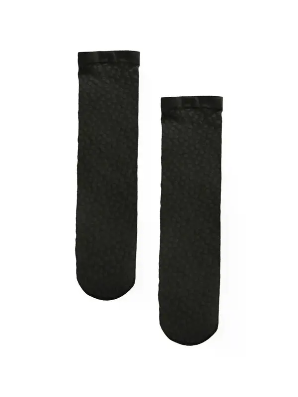 Wolford Dot-pattern Socks - Neutrals