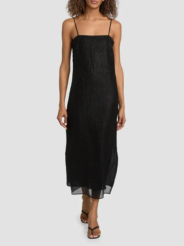 Rag & Bone Suki Semi-sheer Midi-slipdress