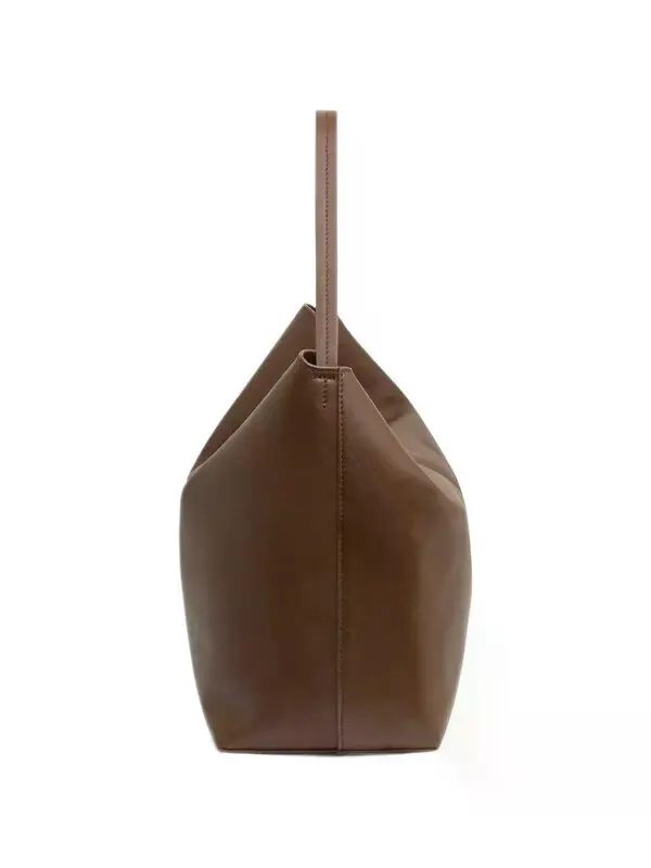 Christopher Esber Turnlock Grande Leather Shoulder Bag