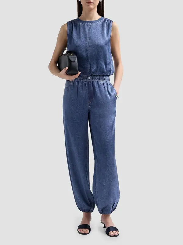 Rag & Bone Miramar Satin Bubble Top