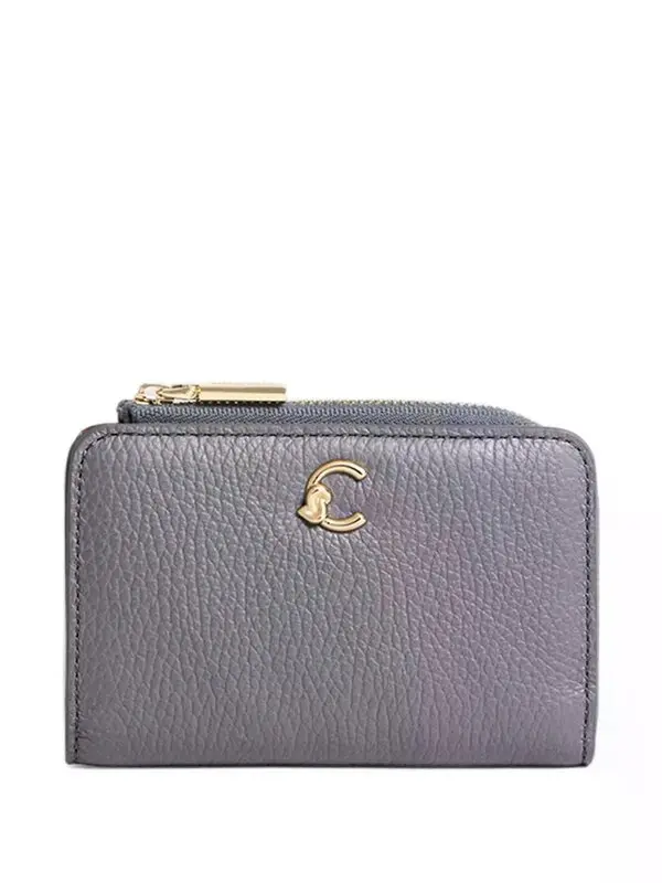 COCCINELLE Logo-plaque Pebbled Wallet