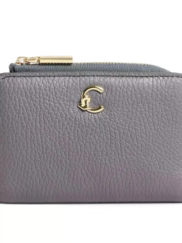 COCCINELLE Logo-plaque Pebbled Wallet
