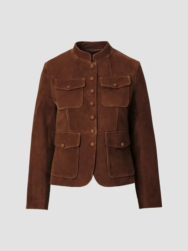 Rag & Bone Mercer Suede Blazer