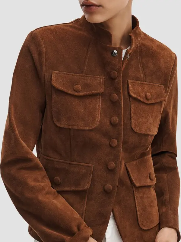 Rag & Bone Mercer Suede Blazer