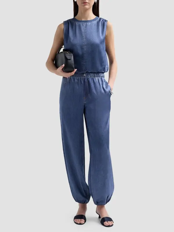 Rag & Bone Miramar Satin Mica Bubble Pants