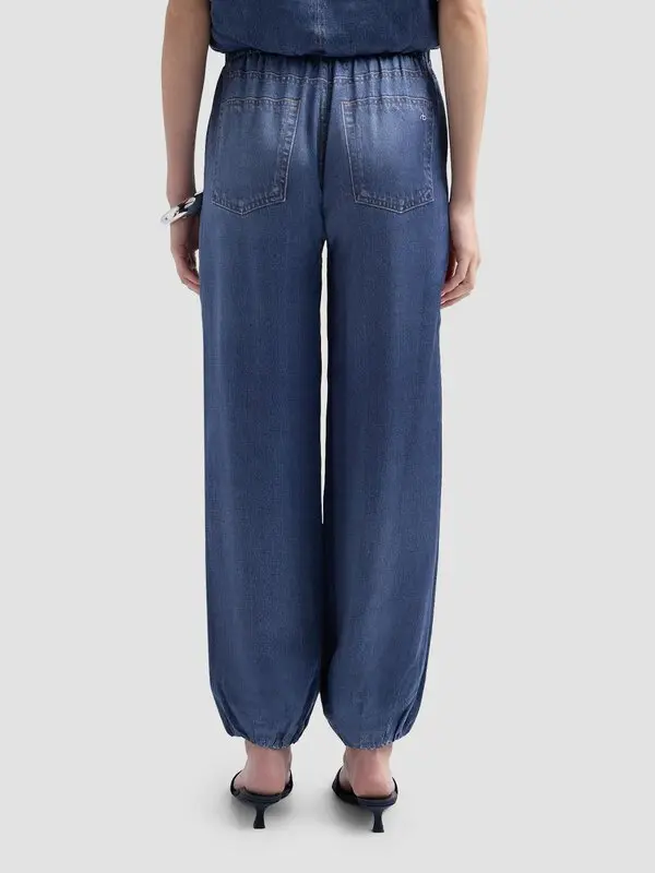 Rag & Bone Miramar Satin Mica Bubble Pants