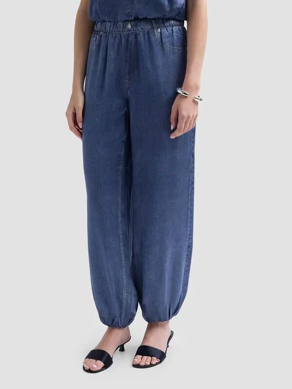 Rag & Bone Miramar Satin Mica Bubble Pants