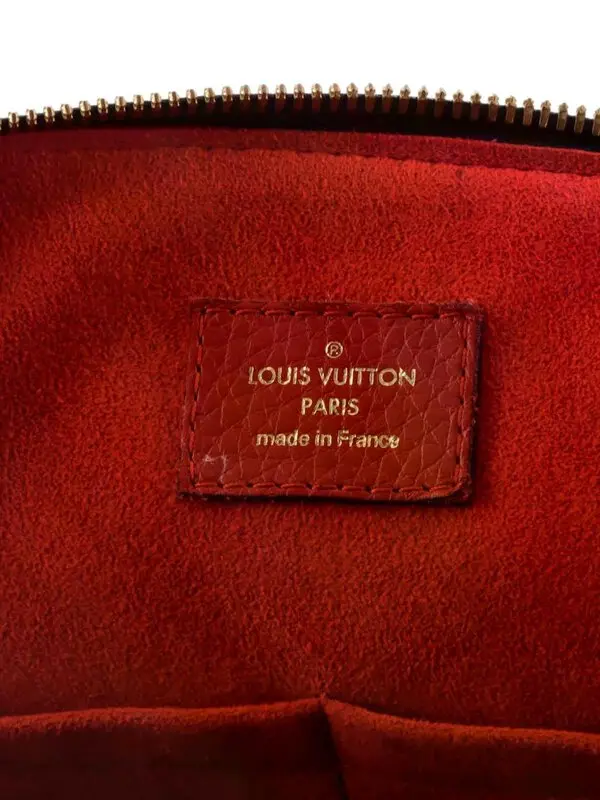 LOUIS VUITTON Retiro Nm Handbag Monogram Canvas And Leather Satchel - Red
