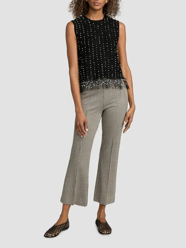 Rag & Bone James Crochet Fringe Tank
