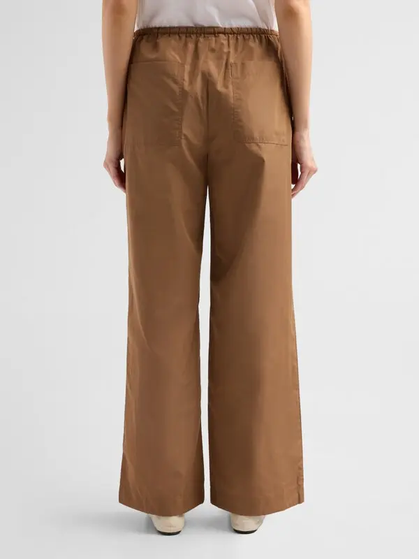 Rag & Bone Claire Taffeta Drawstring Pants - Camel