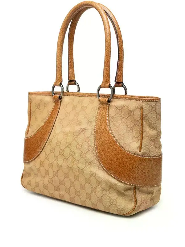 Gucci 2000-2015 Gg Canvas Tote Bag - Neutrals