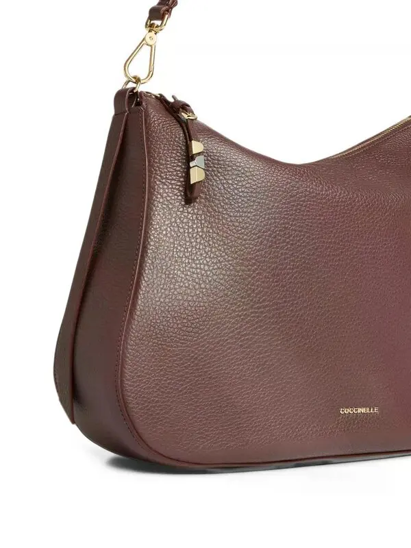 COCCINELLE Mediun Nory Grainy Leather Tote Bag