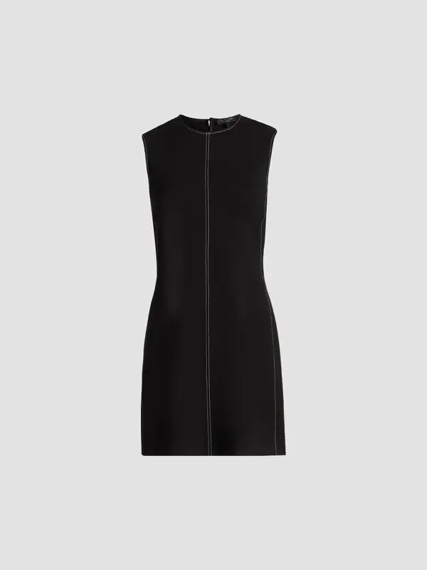Rag & Bone Irina Contrast Tailored Minidress - Black