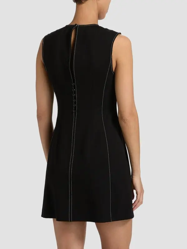 Rag & Bone Irina Contrast Tailored Minidress