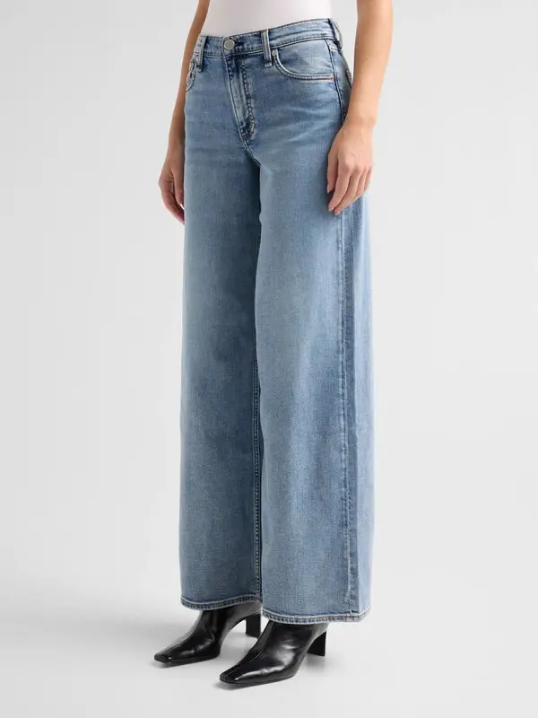 Rag & Bone Stretch Featherweight Sofie Wide-leg Jeans