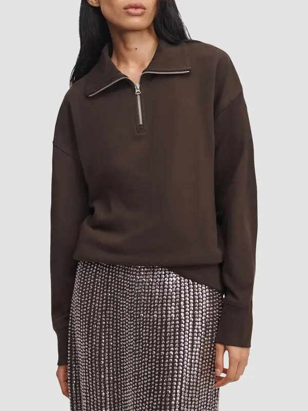 Rag & Bone The Everyday Terry Half-zip Sweatshirt