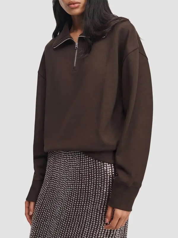 Rag & Bone The Everyday Terry Half-zip Sweatshirt