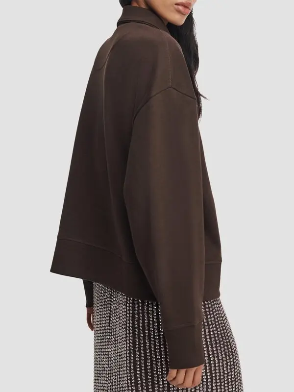 Rag & Bone The Everyday Terry Half-zip Sweatshirt