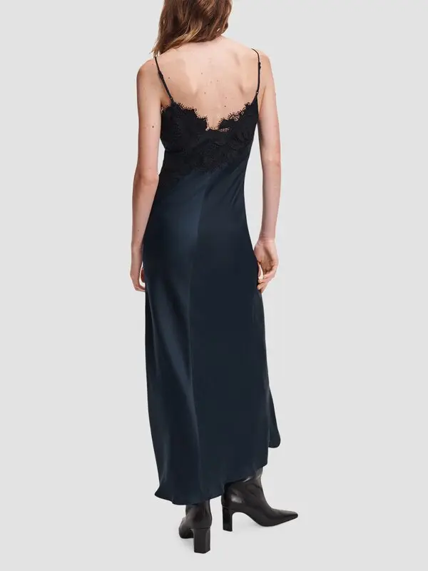 Rag & Bone Ariana Satin Maxi Slipdress