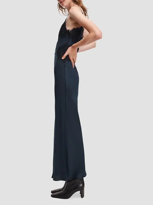 Rag & Bone Ariana Satin Maxi Slipdress