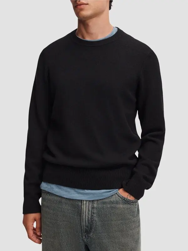 Rag & Bone 365 Merino Wool Sweater - Black