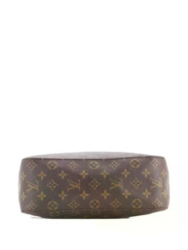LOUIS VUITTON Looping Handbag Monogram Canvas Gm Shoulder Bag
