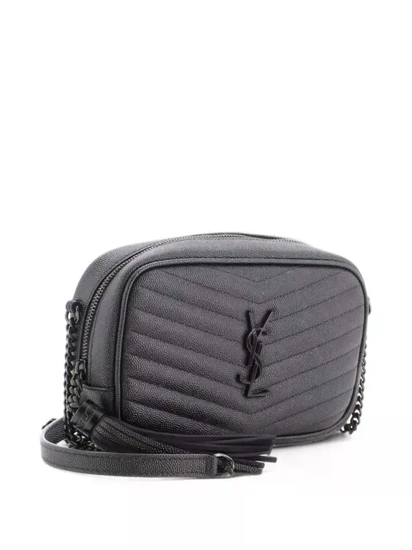 Saint Laurent Lou Camera Bag Matelasse Chevron Leather Mini Crossbody Bag