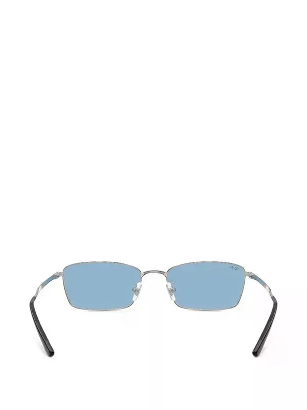 Ray-ban Rectangle-frame Sunglasses - Silver