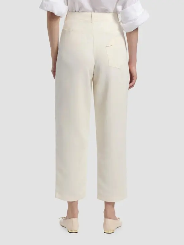 TWP Jetties Beach Flat Front Ankle Pants