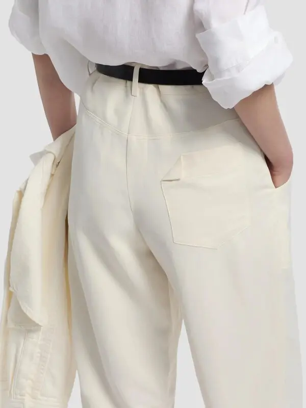 TWP Jetties Beach Flat Front Ankle Pants