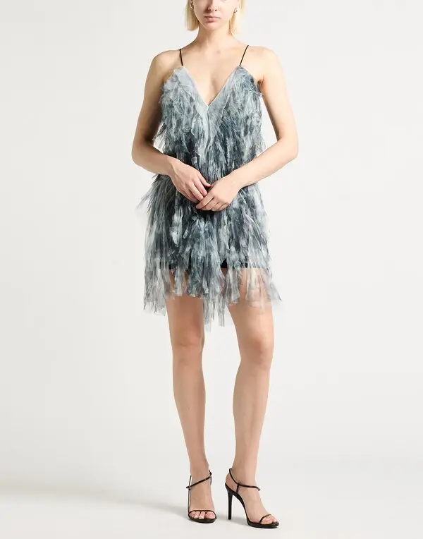 ANIYE BY Midi Dress Charcoal Size Polyester
