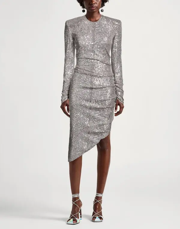 Elisabetta Franchi Midi Dress Size Polyester, Elastane