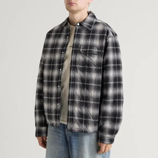 REPRESENT Logo Quilted Shirt